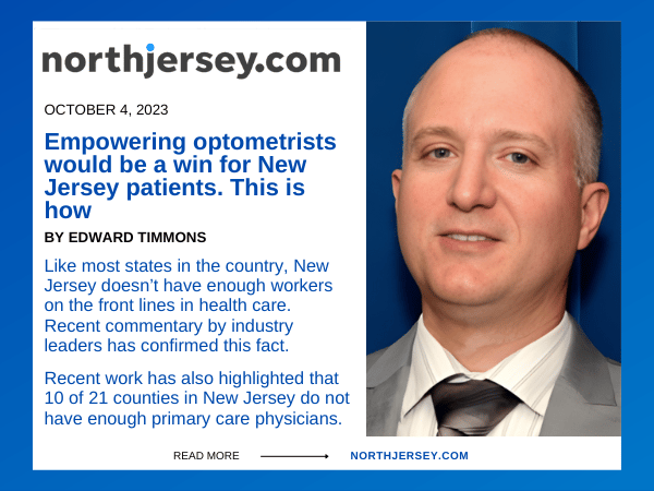 New Jersey Trusted Eye Care - Legislation That Effects Optometrists